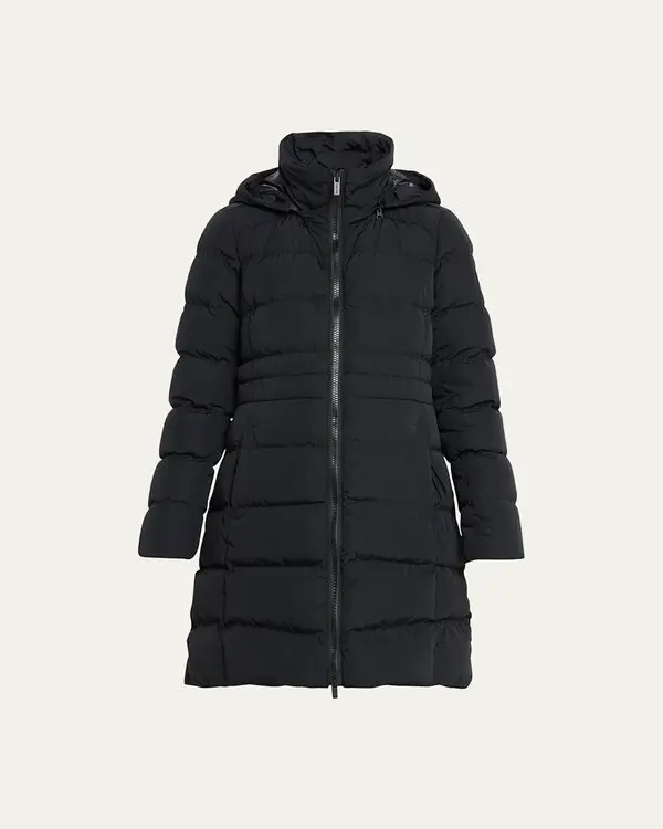 Canada Goose Aurora Feather Down Parka - Black