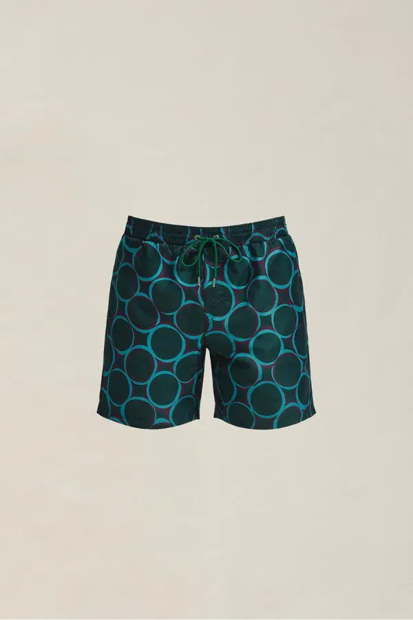 Devon Windsor Dexter Swim Shorts - Green