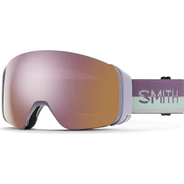 SMITH 4d Mag 184mm Snow Goggles - Lunar Fog Split / Rose Gold