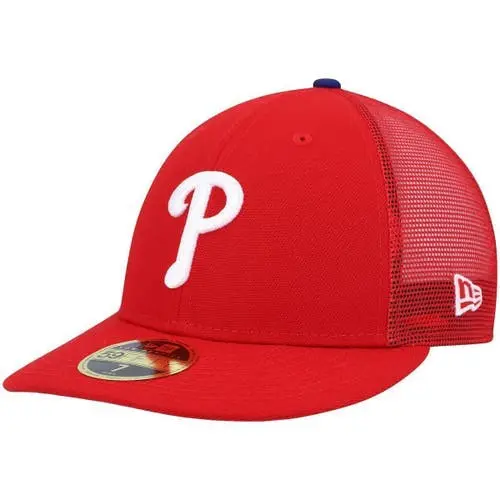 New Era Philadelphia Phillies Authentic Collection Mesh Back Low ...