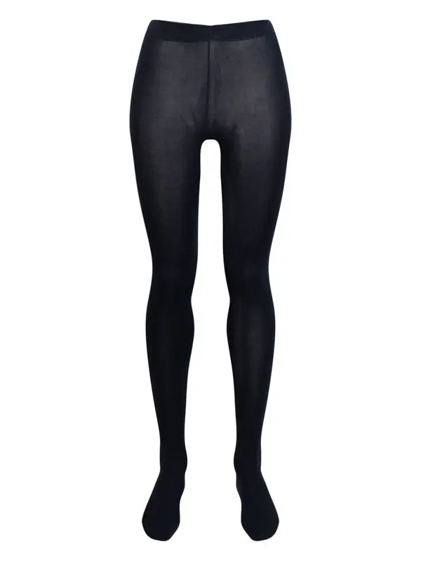 Wolford Cashmere High-rise Tights - Blue