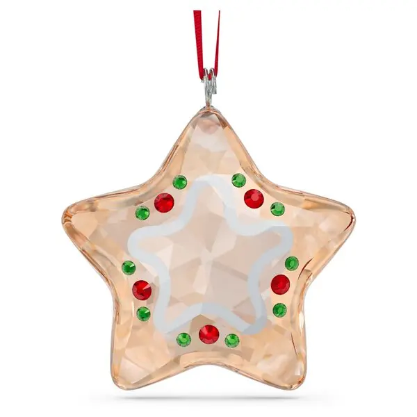 SWAROVSKI Holiday Cheers Gingerbread Star Ornament