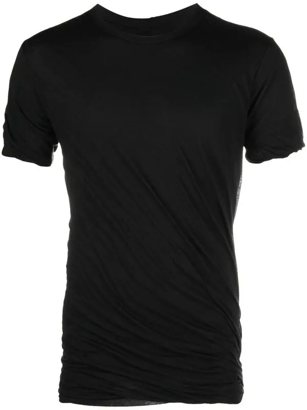 Rick Owens Ruched Short-sleeved T-shirt