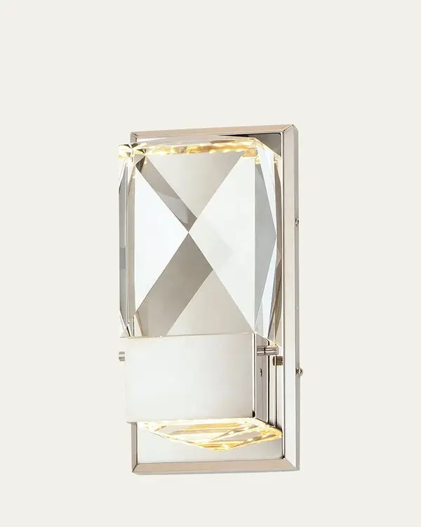 Studio M Empire Led Wall Sconce Ada - Polished Nickel