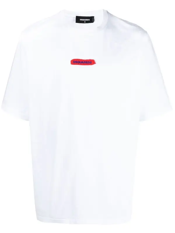 Dsquared2 Logo-print Crew Neck T-shirt
