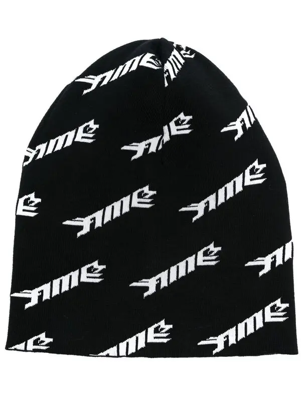AMBUSH Fine Ribbed Logo-print Beanie