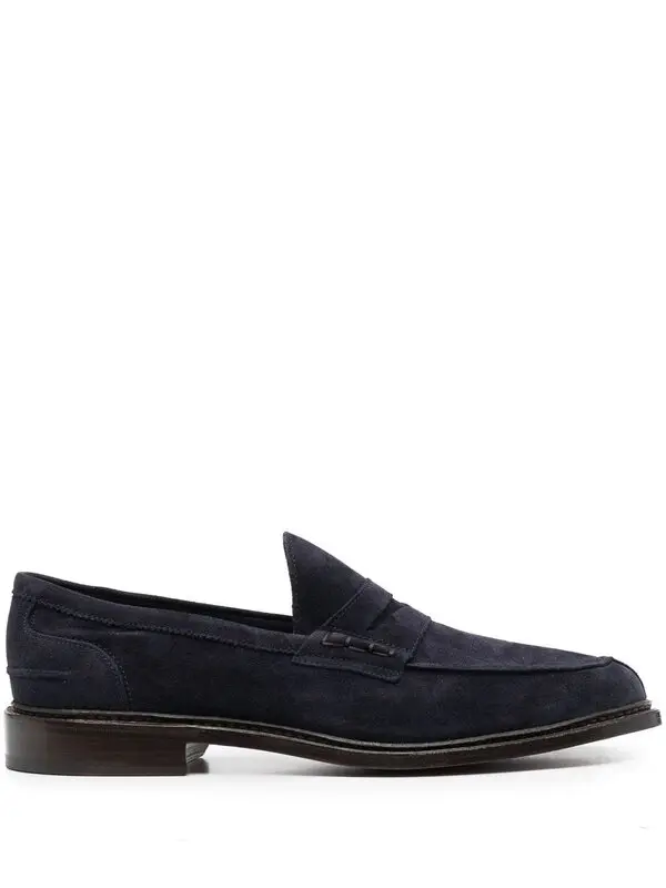 TRICKER'S Adam Slip-on Loafers - Blue