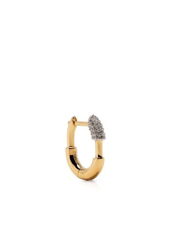 OTIUMBERG Small Staple Hoop Earring