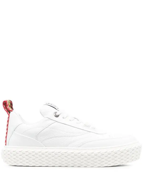 LANVIN Curb Trim Low-top Sneakers
