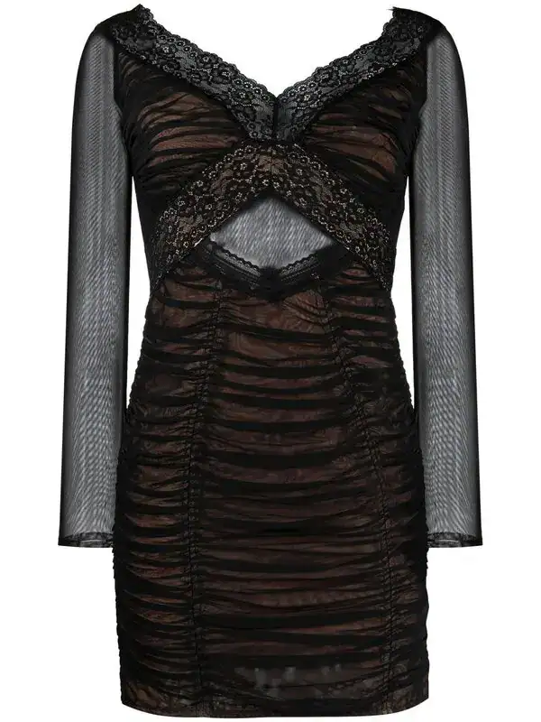 coast wendy lace dress Women's Wendy Dress (mocha muslin) M main image 0