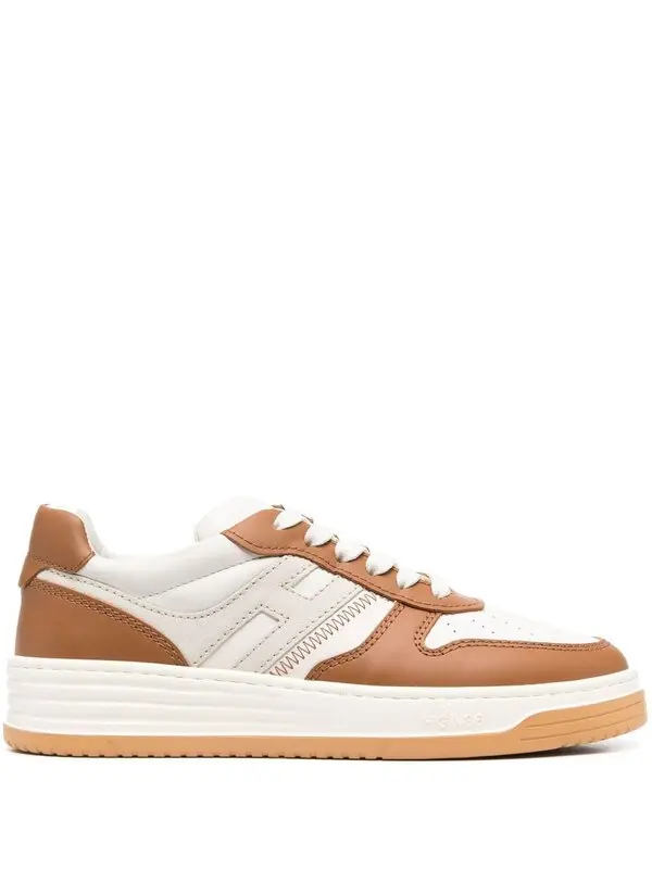 Hogan Logo Low-top Sneakers - Brown