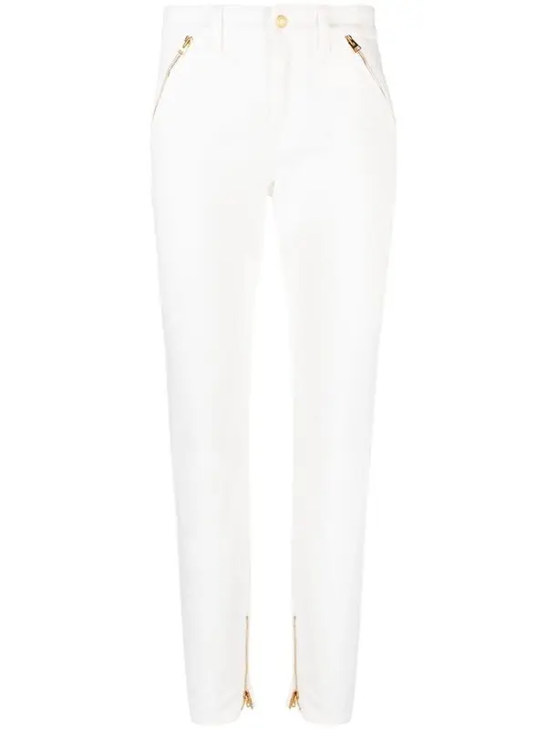 TOM FORD Tapered Jeans With Zip Detail