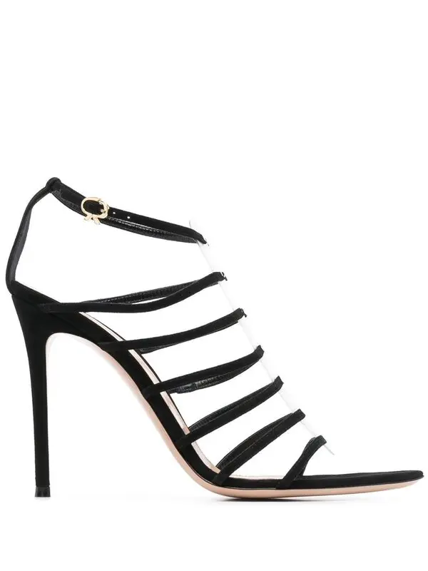 GIANVITO ROSSI Ribbon 105mm Strappy Sandals