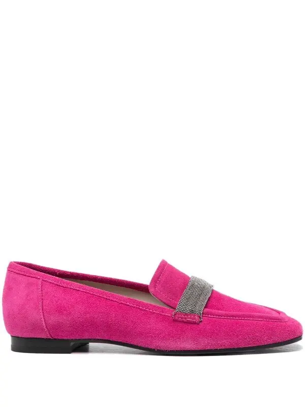 Fabiana Filippi 15mm Suede Loafers