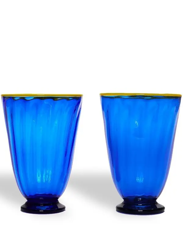 La DoubleJ Rainbow Glasses - Blue