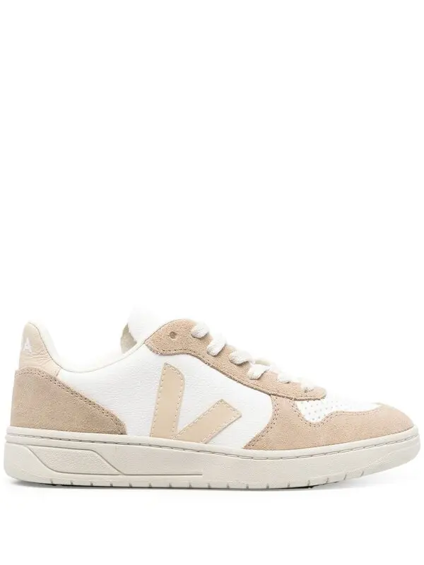 VEJA V10 Chromefree Low-top Sneakers - Neutrals