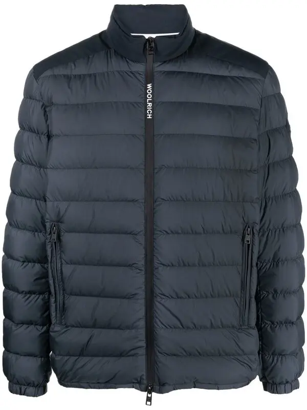 Woolrich Zip-up Padded Jacket - Blue
