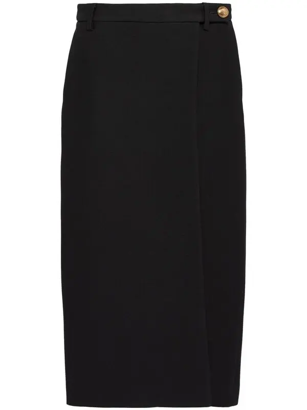 Prada Tricotine Midi Skirt