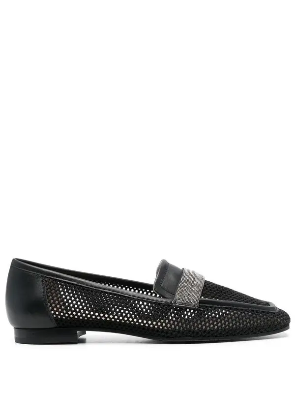 Fabiana Filippi 10mm Mesh Loafers