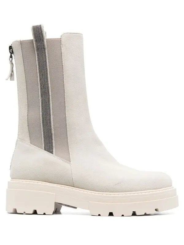 Fabiana Filippi 45mm Suede Boots