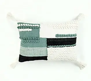 LUSH DECOR Naima Woven Decorative Pillow Single 14x20