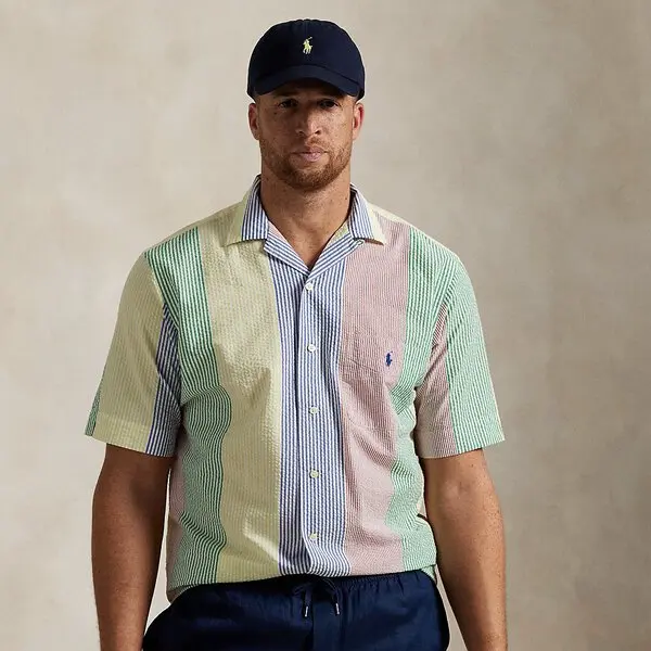 Ralph Lauren Striped Seersucker Shirt - Multi Stripe