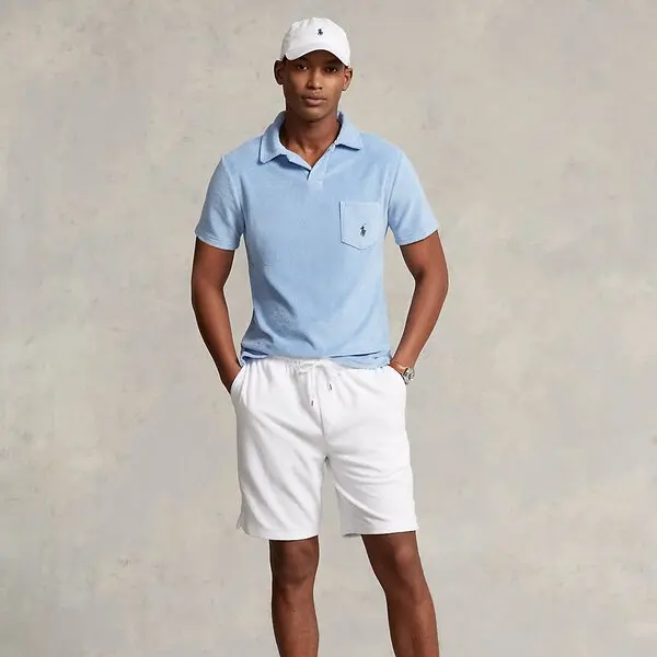Ralph Lauren 7.5-inch Terry Short - White