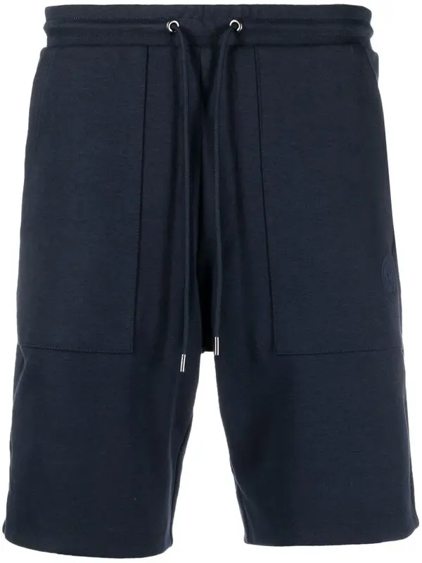 Michael Kors Monogram-print Reversible Track Shorts