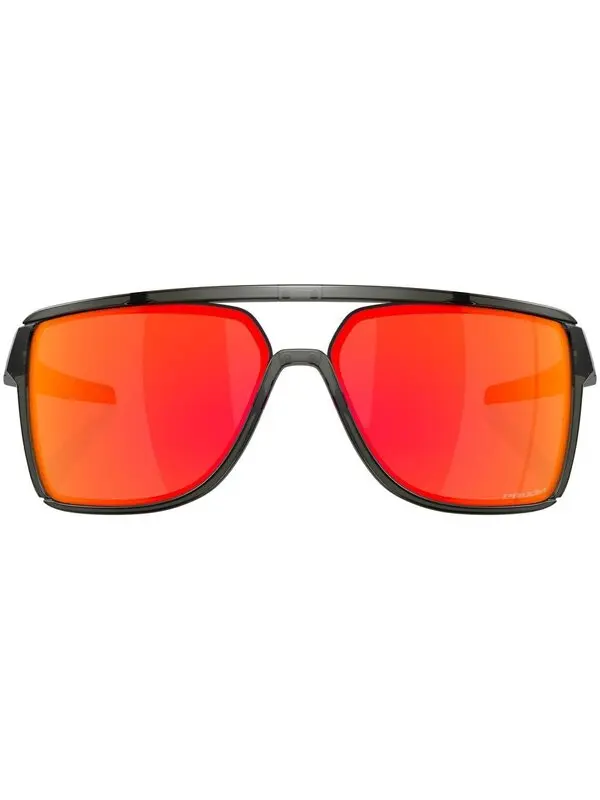 Oakley Castel Square-frame Sunglasses - Grey