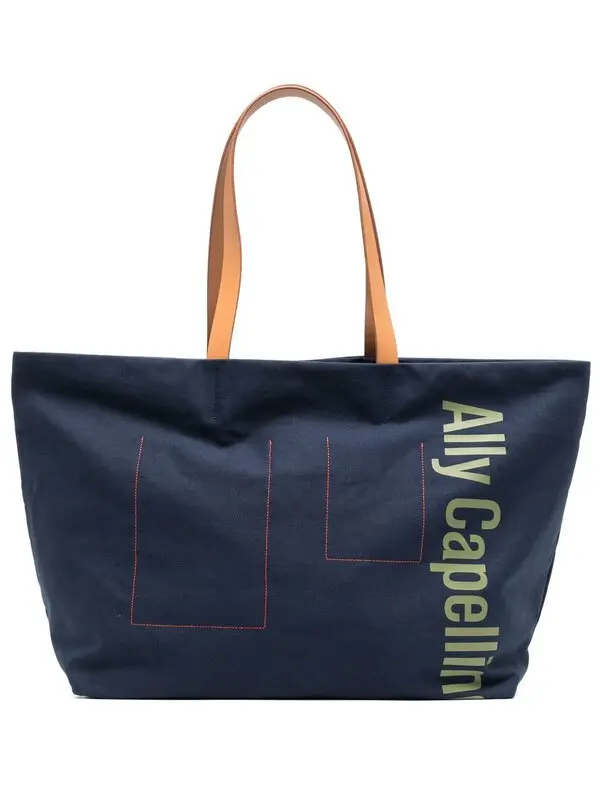 ALLY CAPELLINO Logo-print Tote Bag