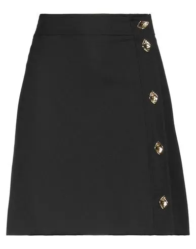 GANNI Mini Flared Skirt - Black
