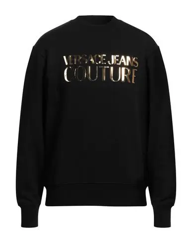 Versace Sweatshirt In Cotton And Elastane - Black