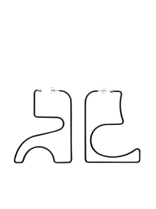 COURREGES Geometric Earrings