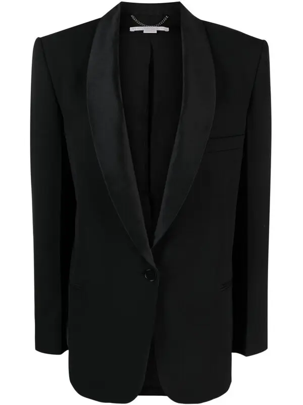 Stella McCartney Shawl-lapel Single-breasted Blazer