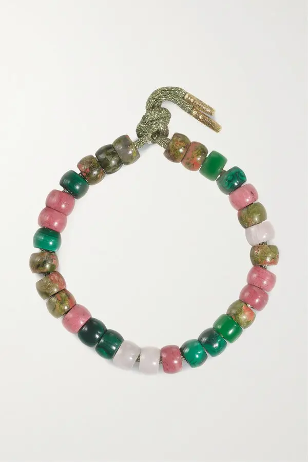 Carolina Bucci Forte Beads Comporta Bracelet - Green