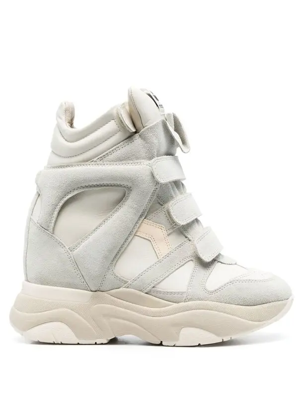 Isabel Marant Balskee High-top Sneakers - White