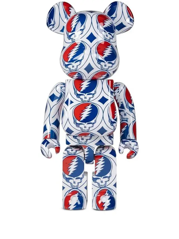 MEDICOM TOY X Grateful Dead Steal Your Face Be@rbrick 1000% Figure