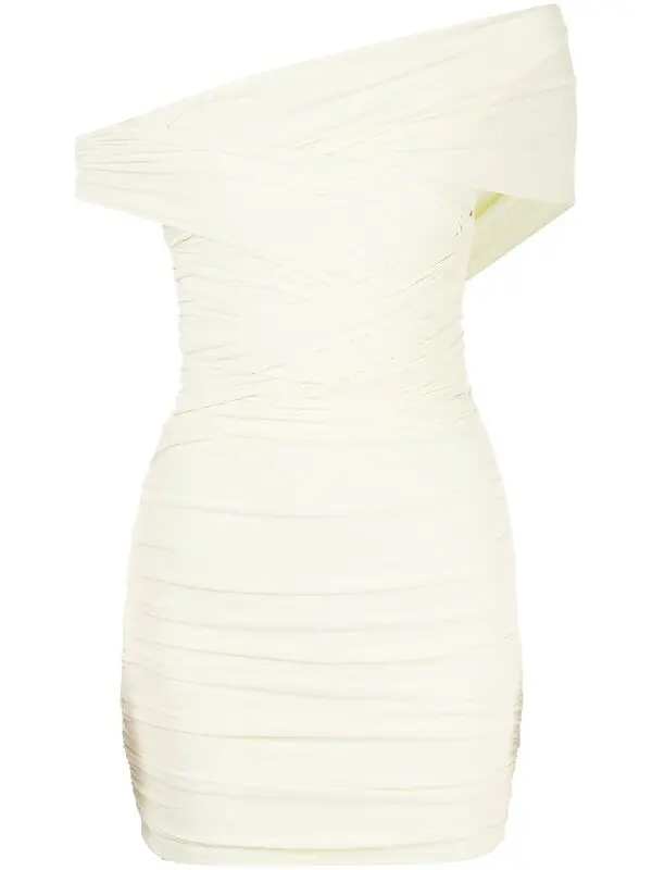 Alexander Wang Off-shoulder Mini Dress