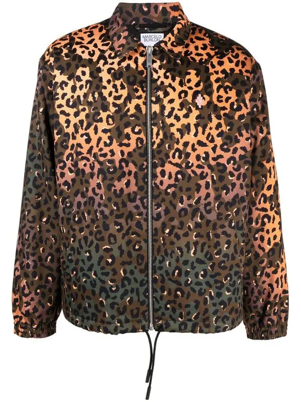 COUNTY OF MILAN Marcelo Burlon Graphic-print Zip-up Jacket