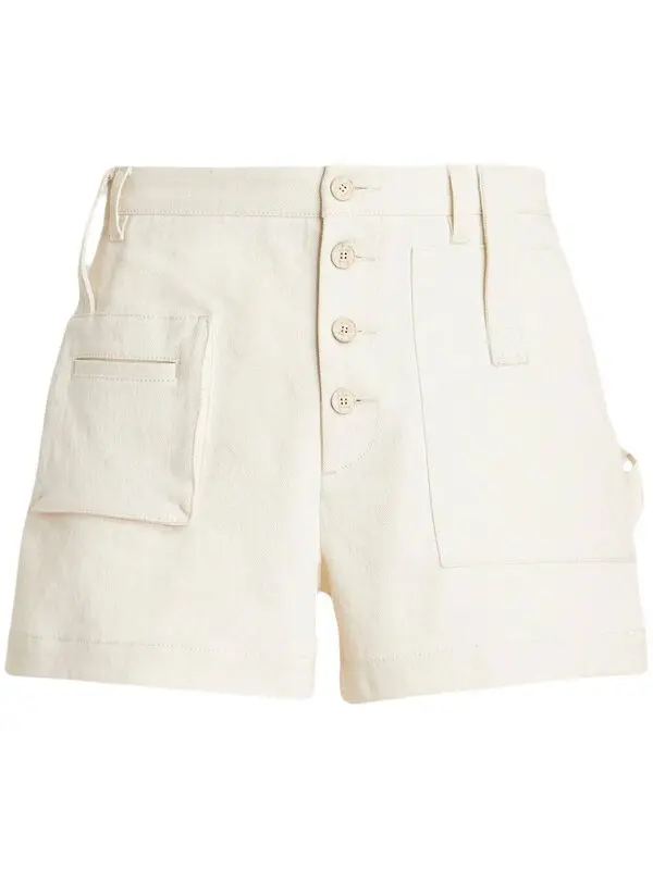 Etro Button-up Chino Shorts