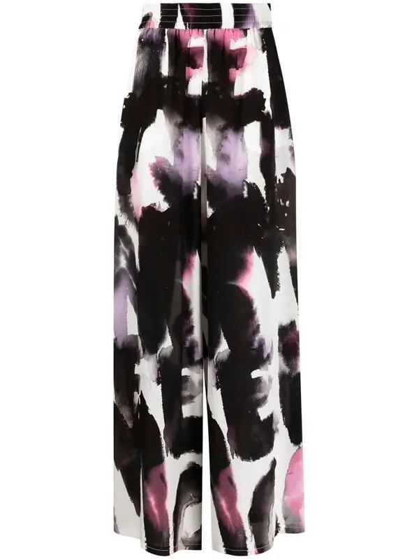 Alexander McQueen Graphic-print Trousers