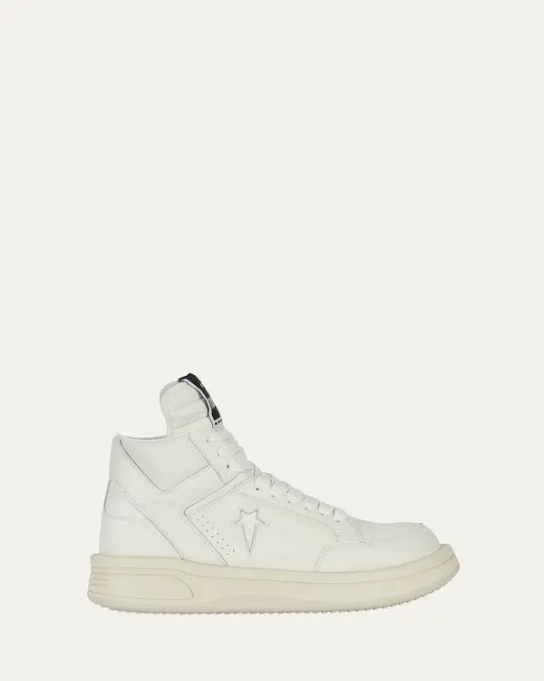Rick Owens X Converse Turbowpn High-top Sneakers - White
