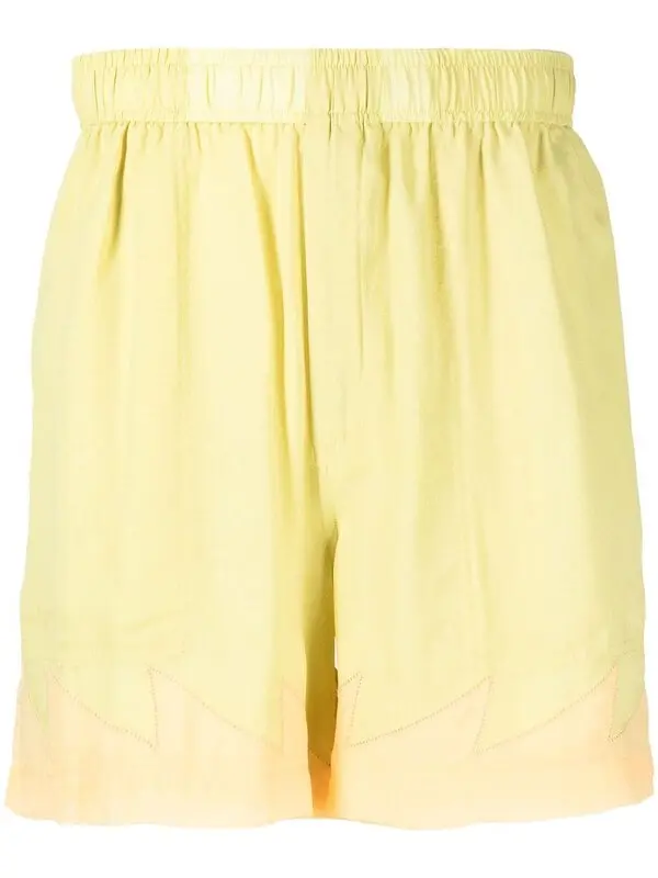 BODE Above-knee Silk Shorts
