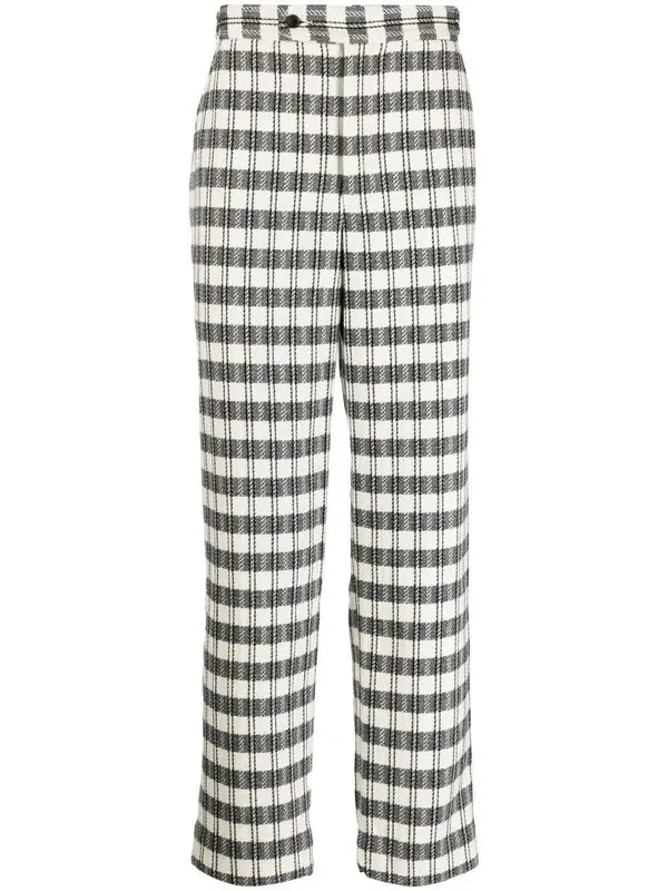 BODE Geometric-pattern Trousers