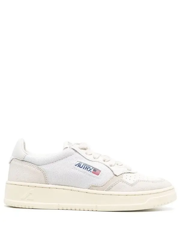 AUTRY Low-top Perforated Sneakers - White