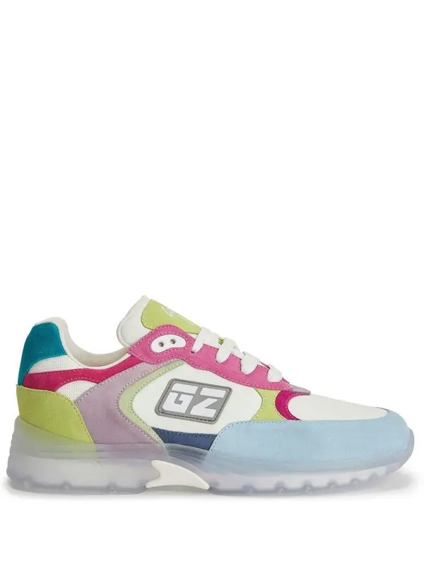 GIUSEPPE ZANOTTI Panelled Low-top Sneakers