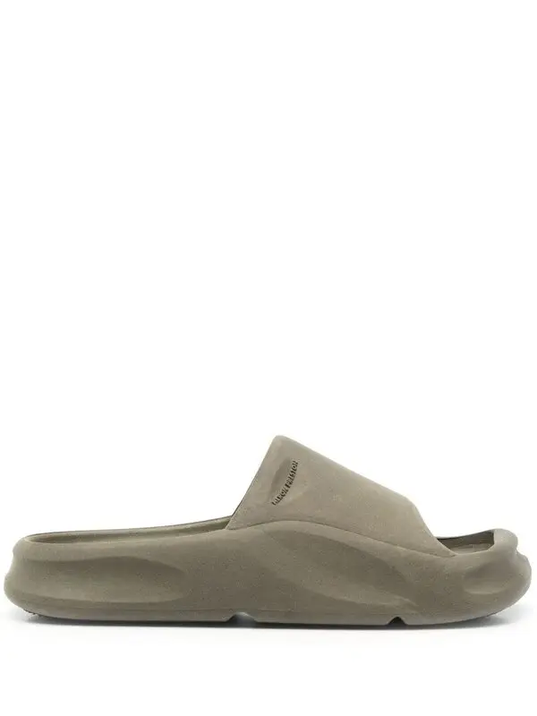 Heron Preston Eco Moulded Open-toe Slides - Green