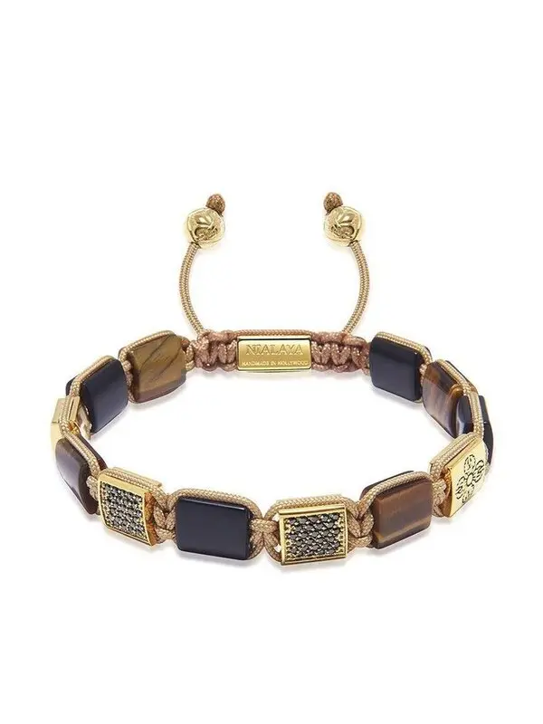 NIALAYA JEWELRY Beaded Bracelet - Brown