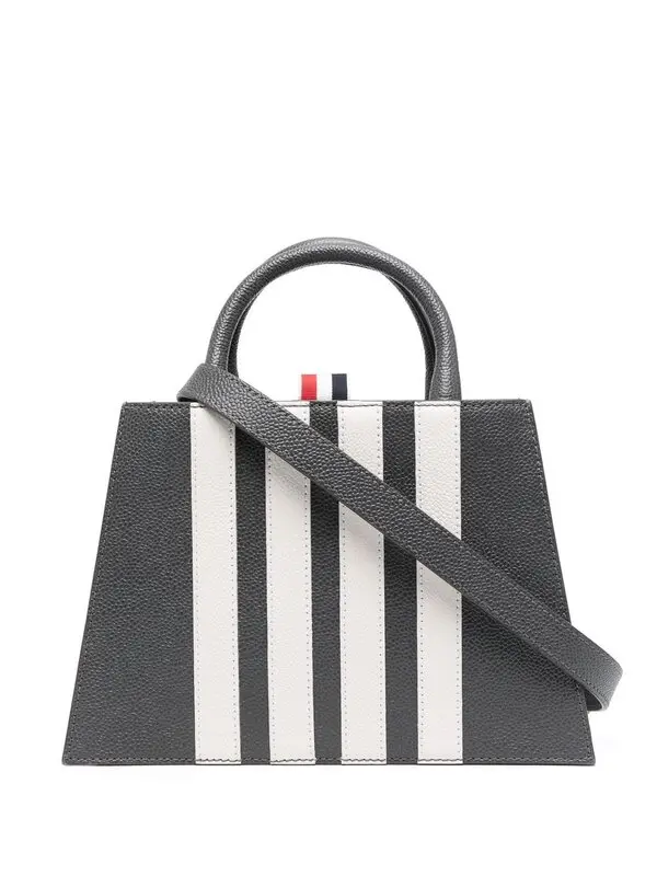 Thom Browne Appliqué-stripe Tote