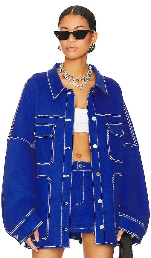 BY.DYLN Cooper Jacket - Cobalt